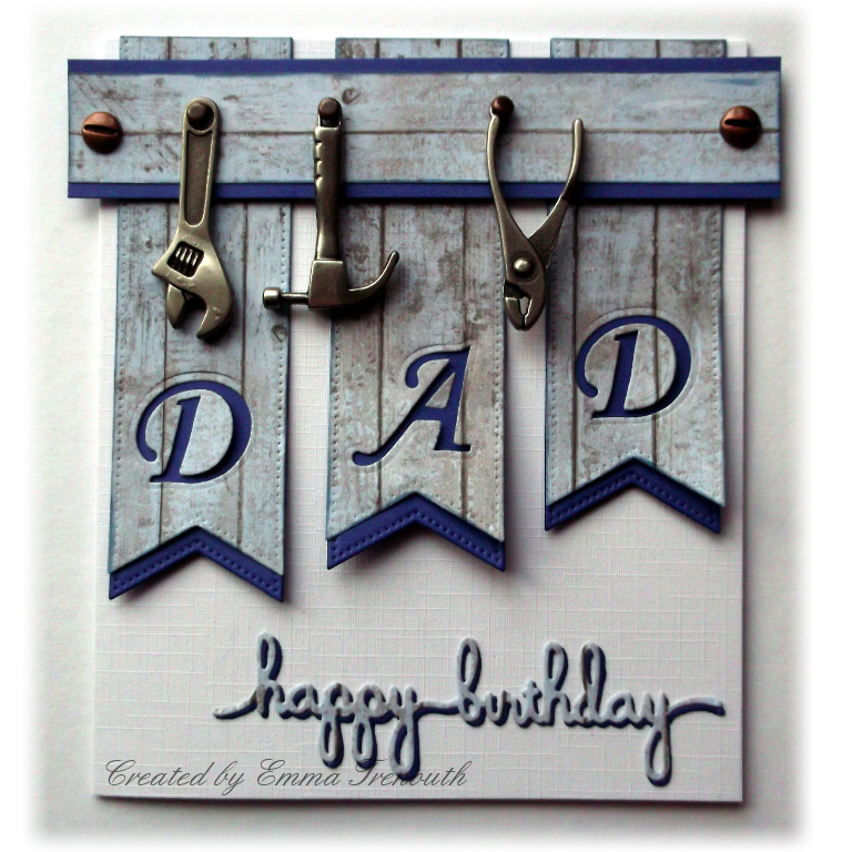 Trenouths Crafty Creations: Dad's Birthday Card