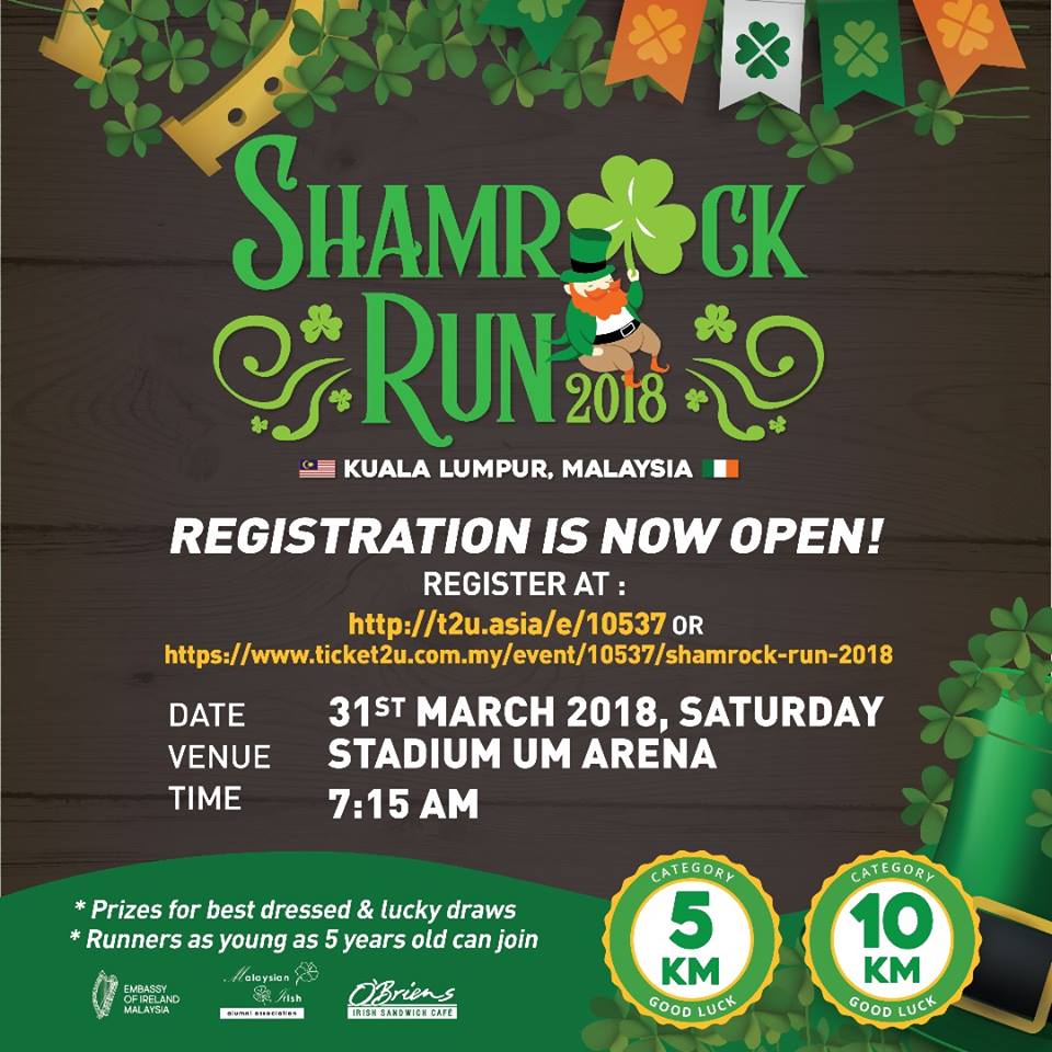 Press Release: SHAMROCK RUN KL BRINGS IRELAND AND MALAYSIA CLOSER