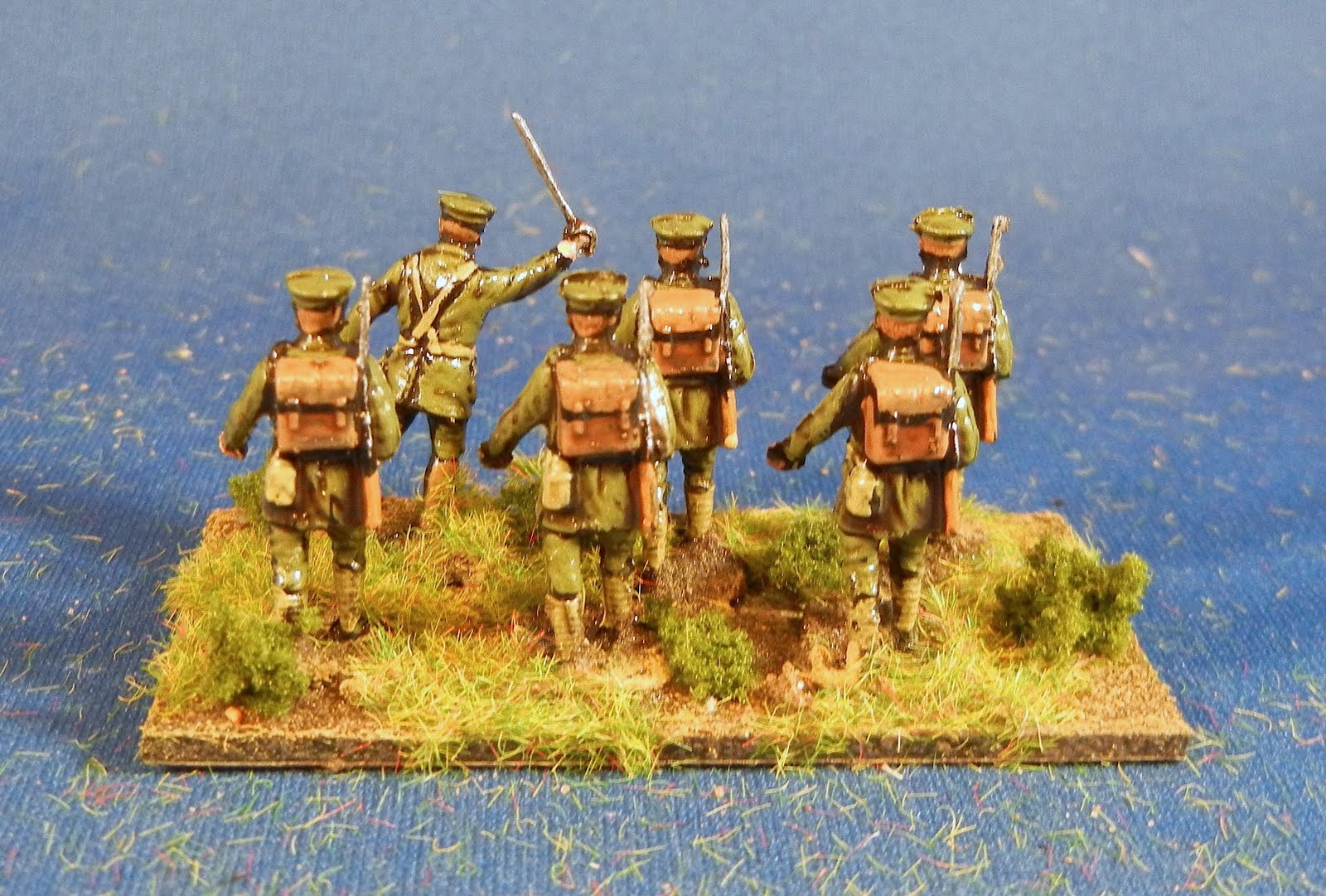 Bob's Miniature Wargaming Blog: First WW1 British Troops
