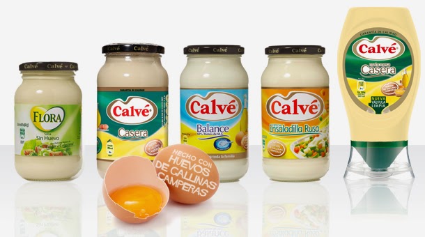 Empresa Maionesa Calvé : Tipos de salsas calvé