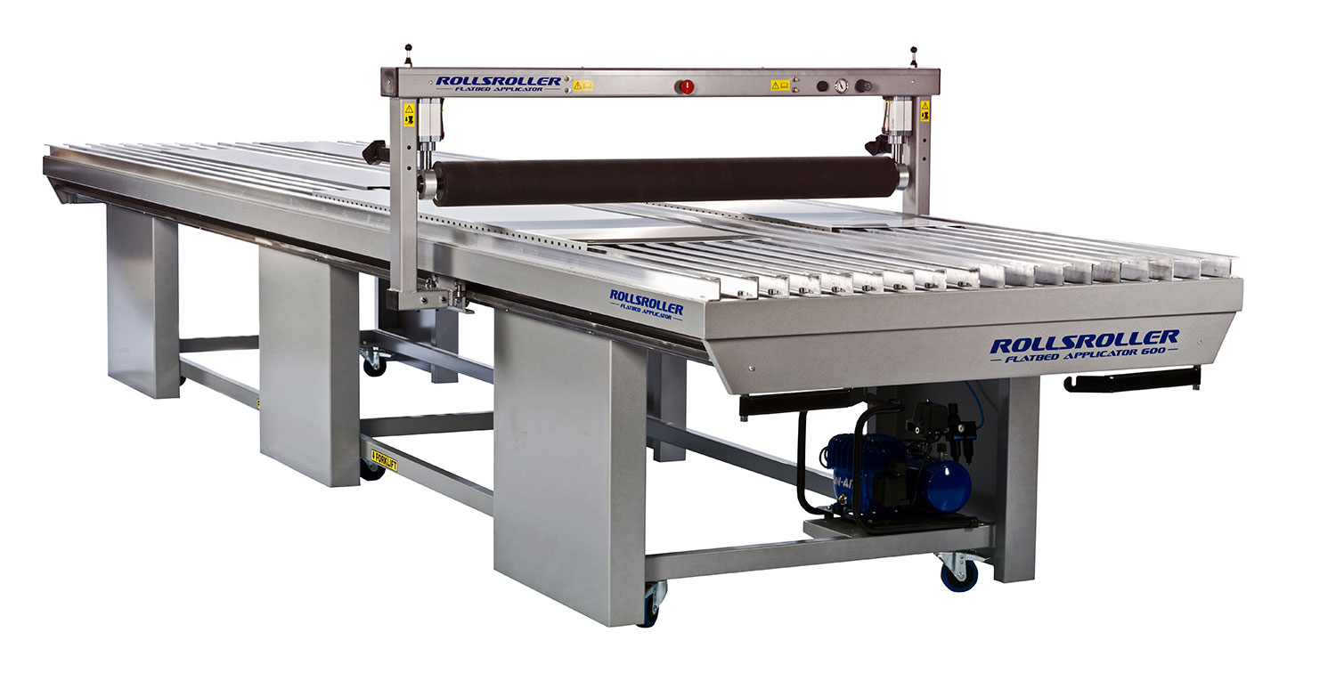 Colex cutters: ROLLSROLLER™ Flatbed Applicator