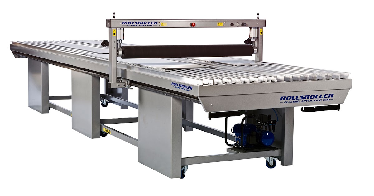 Colex cutters: ROLLSROLLER™ Flatbed Applicator