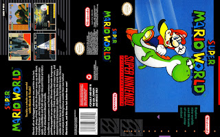 Super Nintendo Labels: Super Mario World