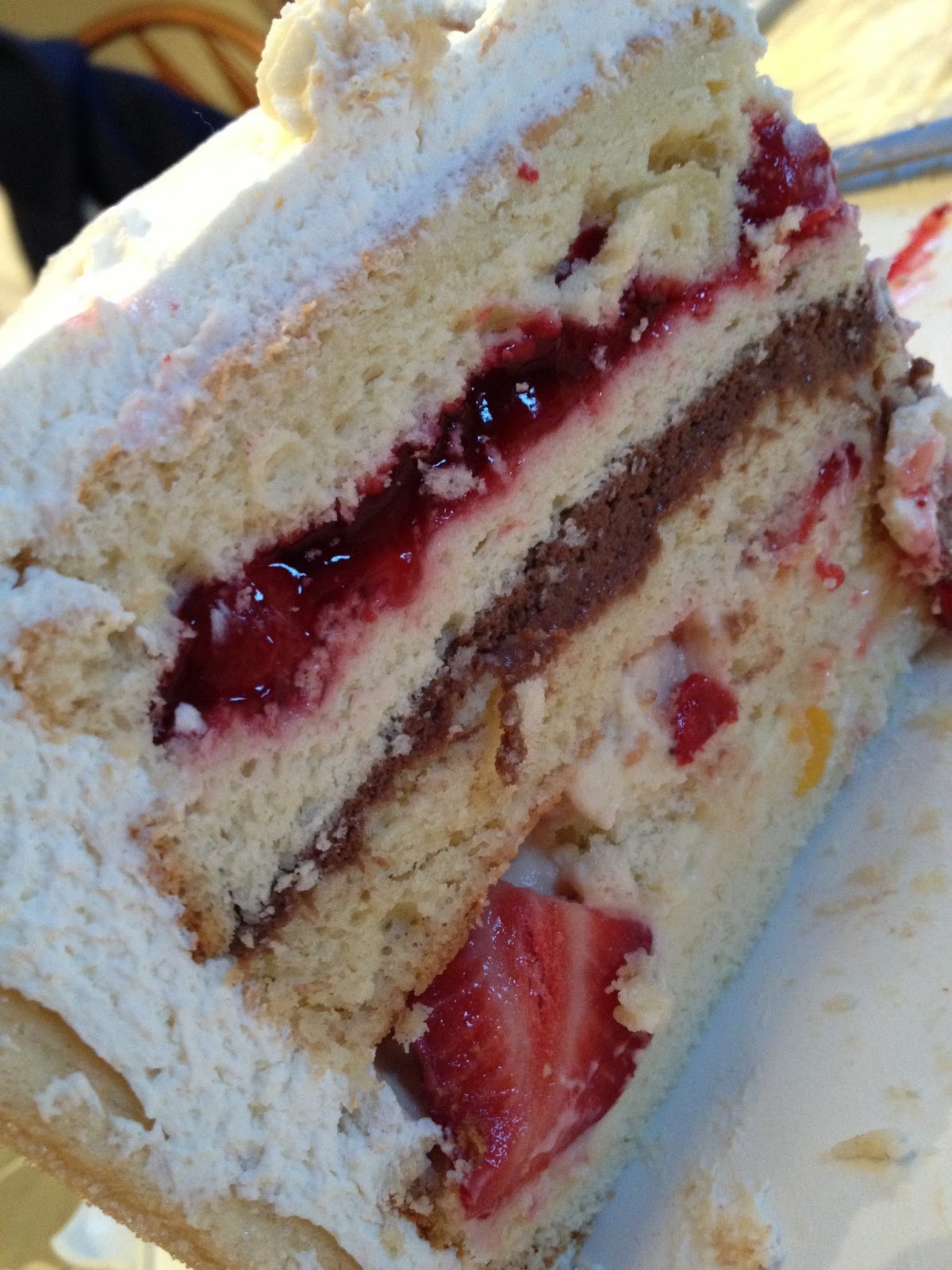 Camille's Collections: Zuppa Inglese Cake!