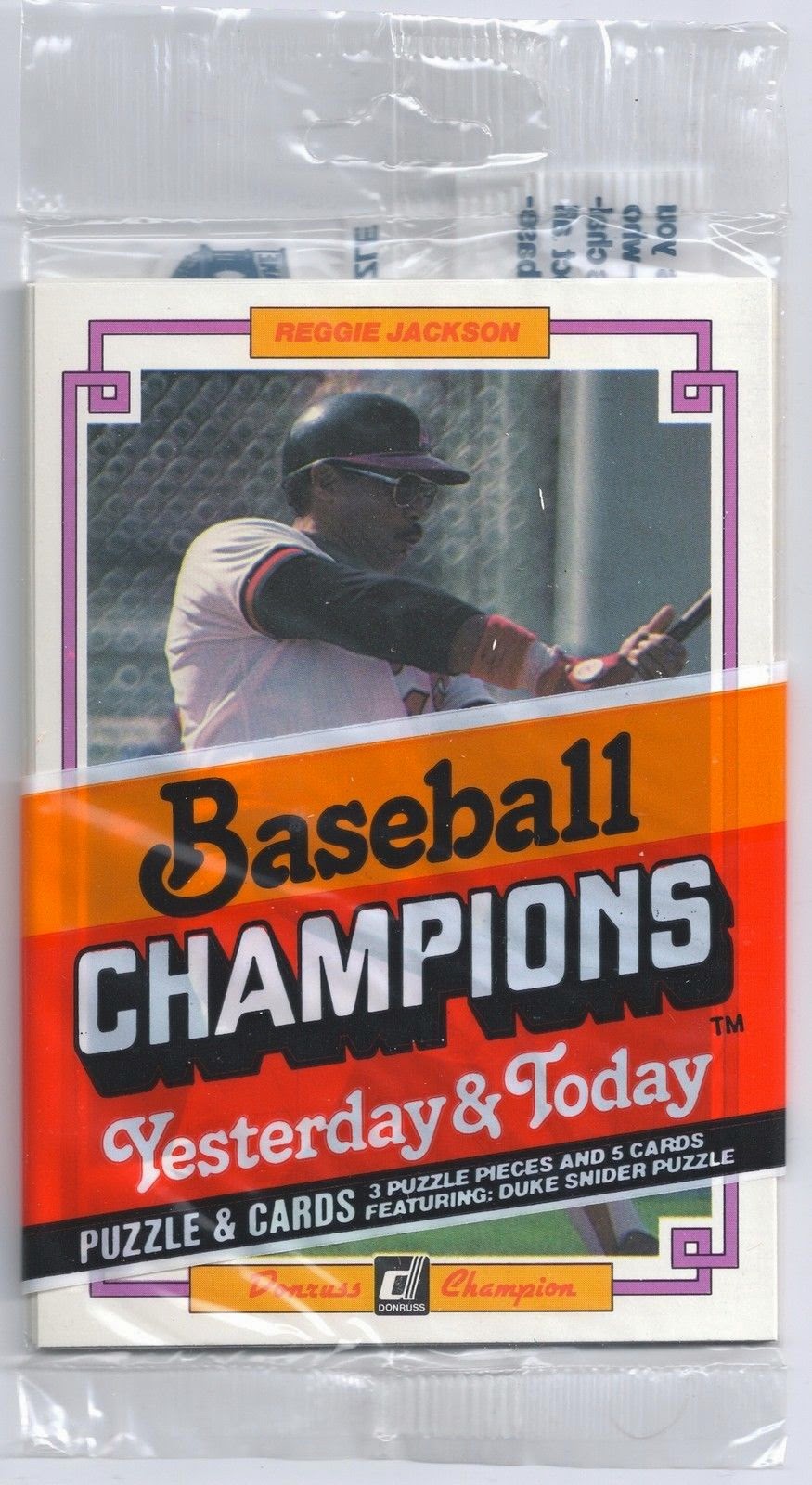 Baseball Card Pack A Day: 1984 Donruss Baseball Champions