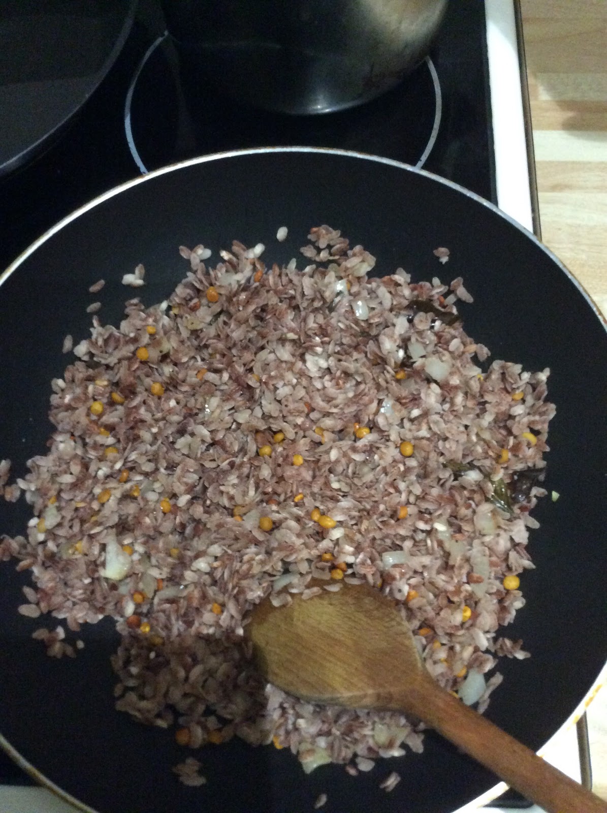 Recipes: Red Avul Upma