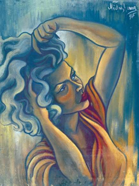 Portrait of Mirella, by Nidia Serra