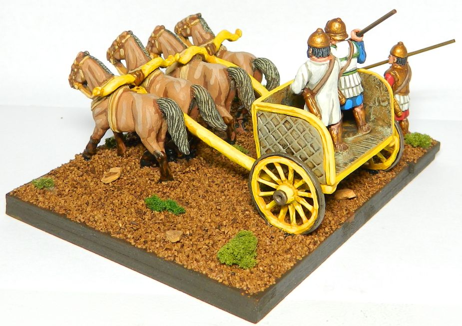 MacPhee's Miniature Men: 28mm Carthaginian Chariots