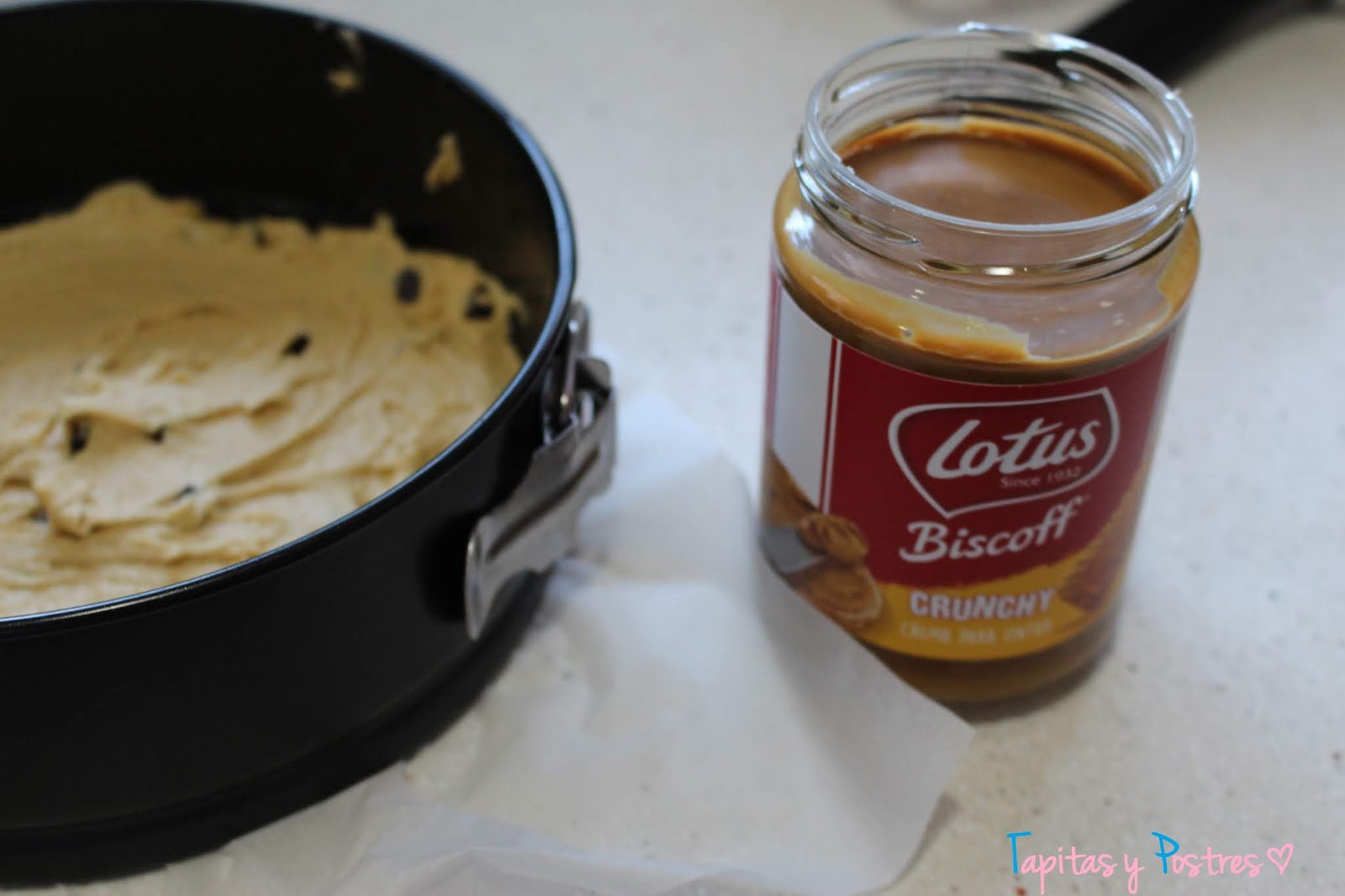 Tapitas y Postres: Cookie XL con crema de Lotus