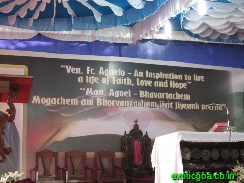 See Goa through my eyes: Novena of Fr. Agnelo, Pilar Goa