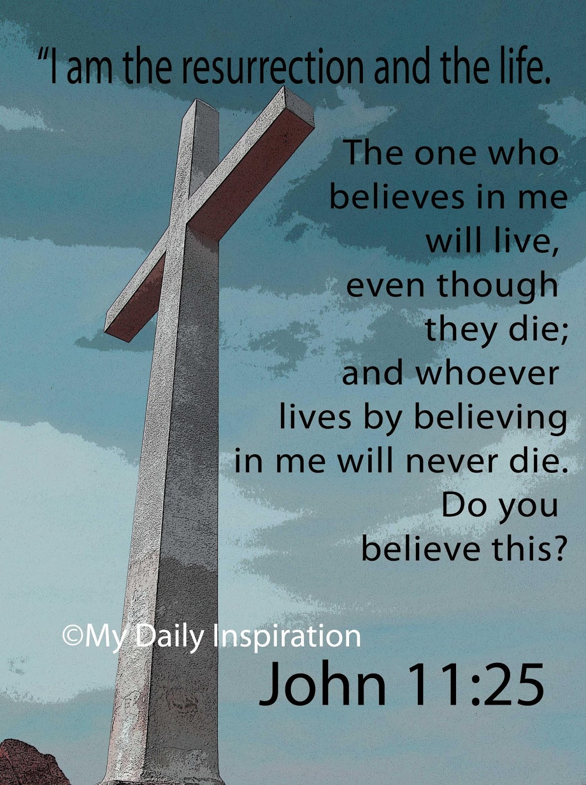 Jesus I Am The Resurrection And The Life