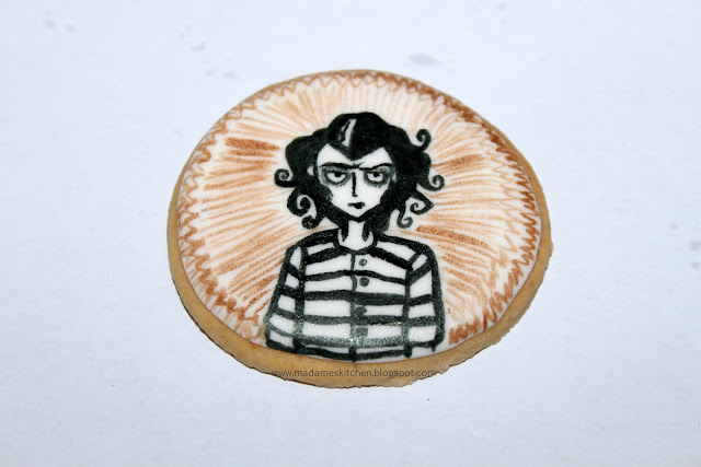 Cookies with Emo Gothic Dark Halloweenie Designs