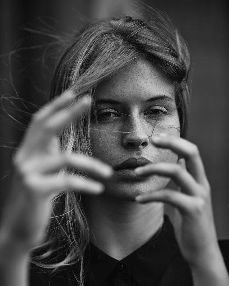 Pamphlet for photo Magazine: Jimmy Hochstrasser _ Model Noa Grace