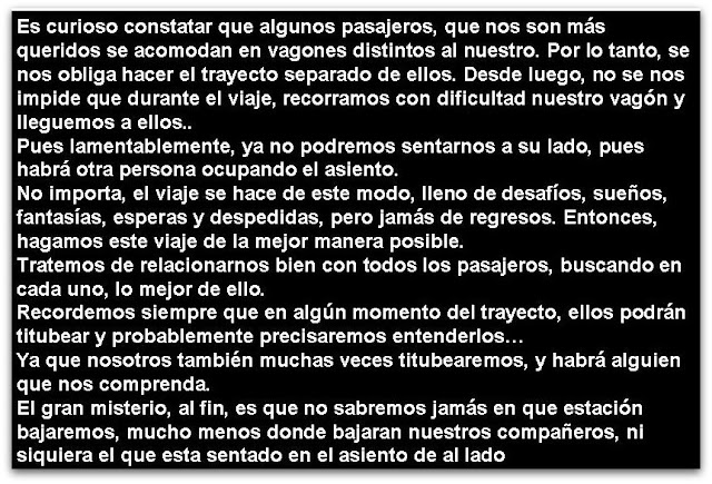 VENTANA DE FOTO: EL TREN DE LA VIDA