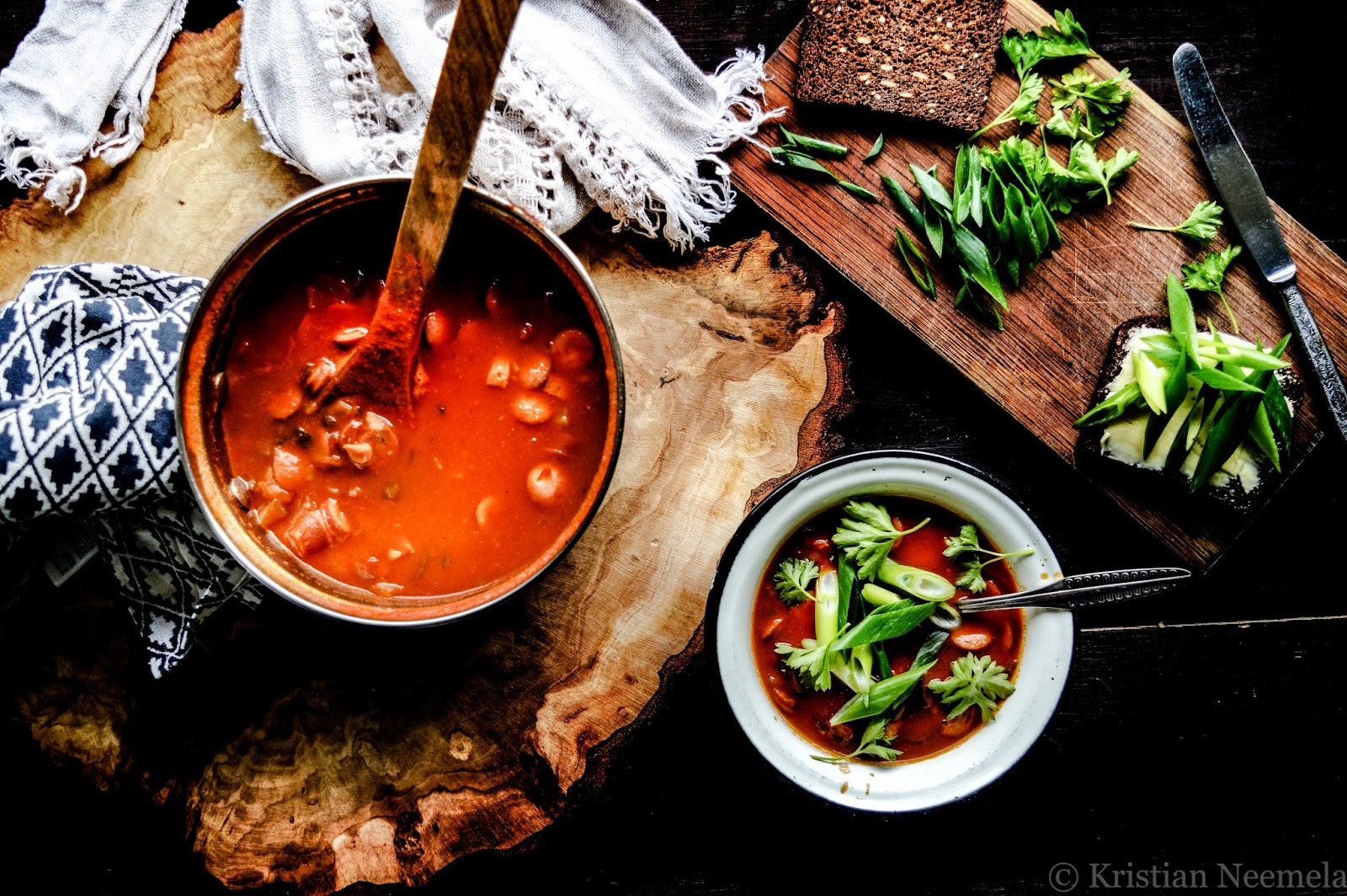 Kristian kokkab: Linnuliha seljanka