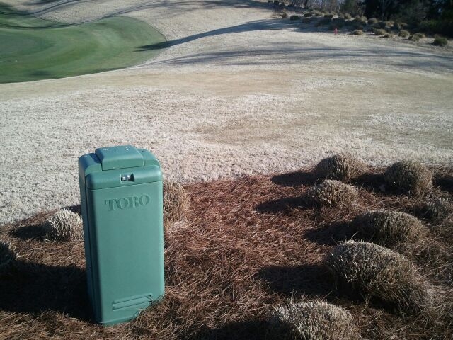 Great Waters Golf Course Maintenance: New Irrigation Boxes