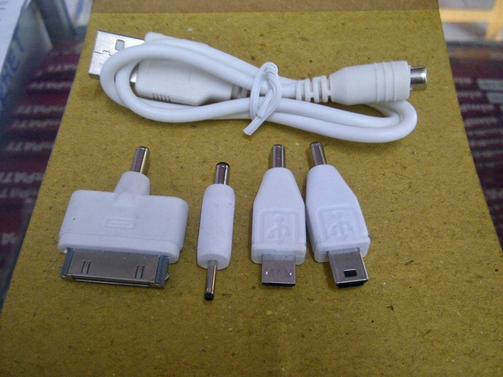 KABEL SET POWER BANK 4 COLOKAN - Korban Oknum Acc New