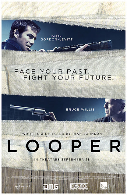 The Geeky Nerfherder: Movie Poster Art: Looper (2012)