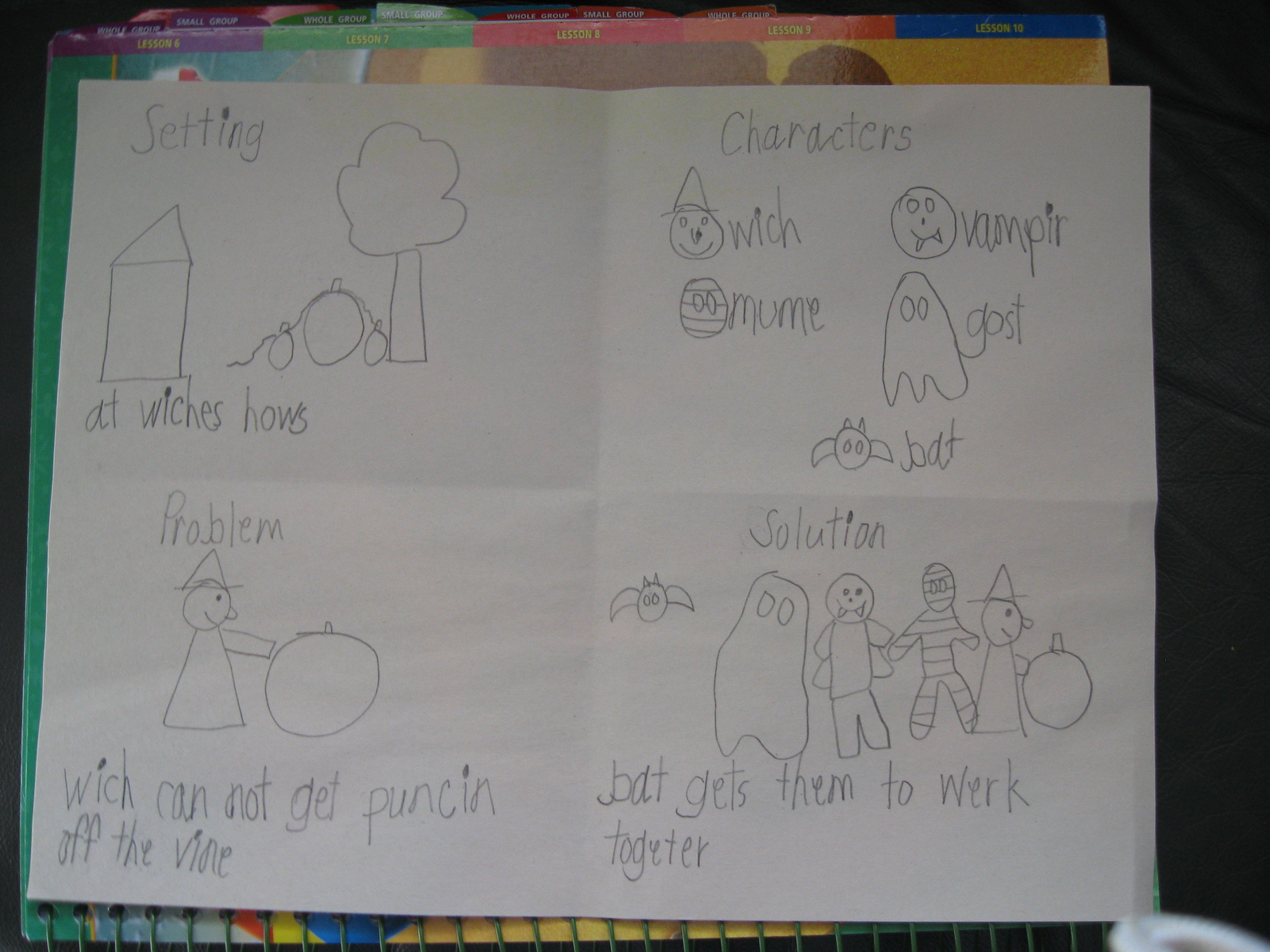 Scarecrow, Skeleton and Halloween Stuff | First Grade Shenanigans