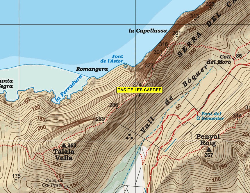 CABRES, pas de les; (serra del Cavall Bernat, Pollença) | Passos de l ...