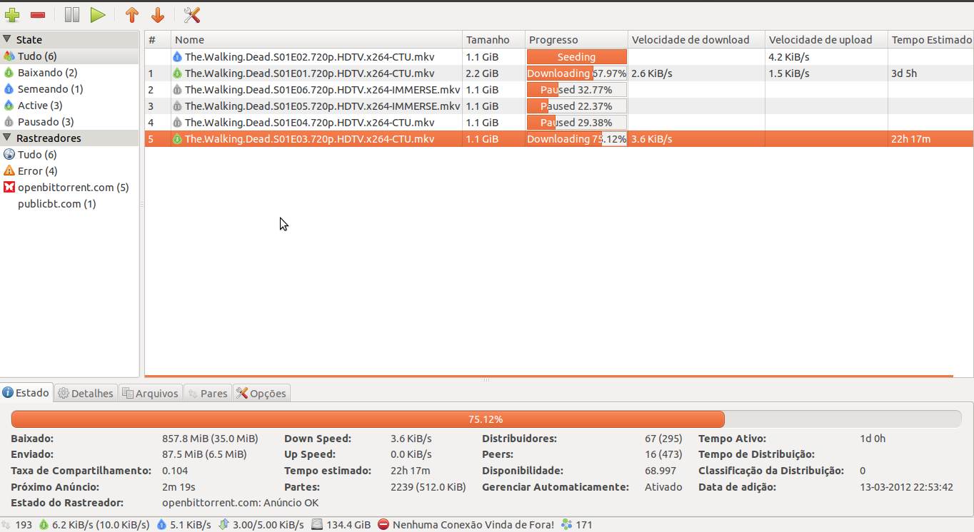 Rafique Blog: Deluge - download Bittorrent Win/Linux