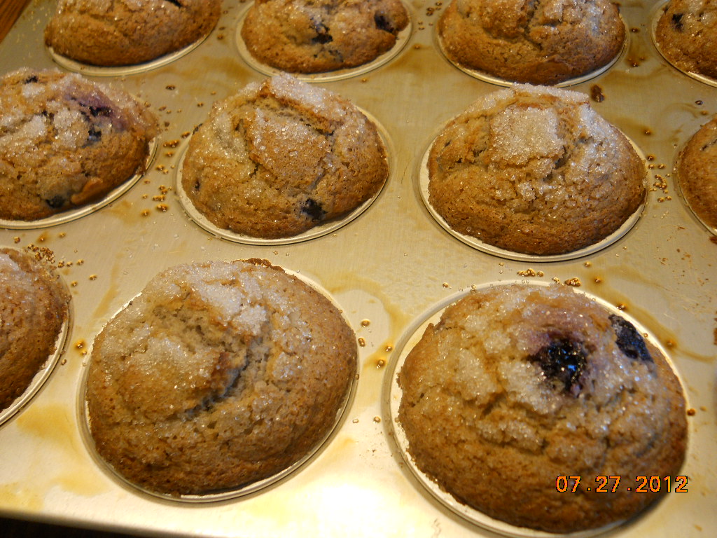 Recipes for Judys' Foodies: Bing Cherry & Almond Muffins