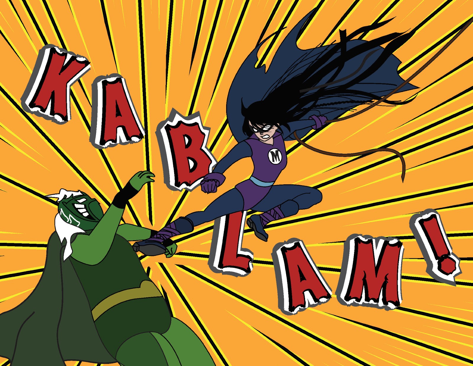 Michelle Eriacho 2013: Illustration 2 Work: Super Hero (KABLAM ...