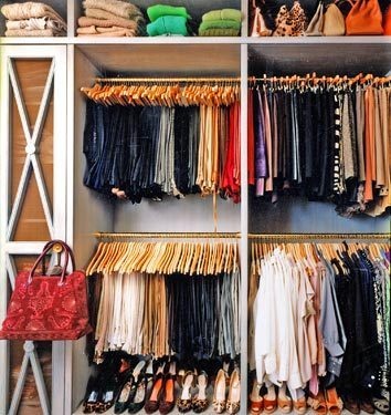 The Peak of Très Chic: Pretty Organization: Closets