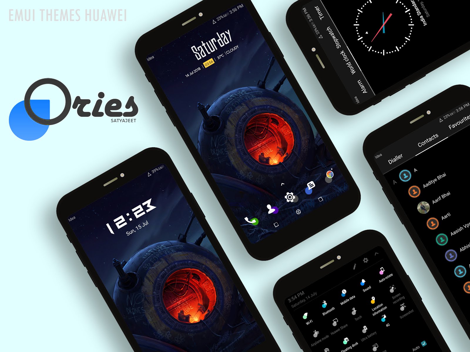 Ories Theme for EMUI 5/8