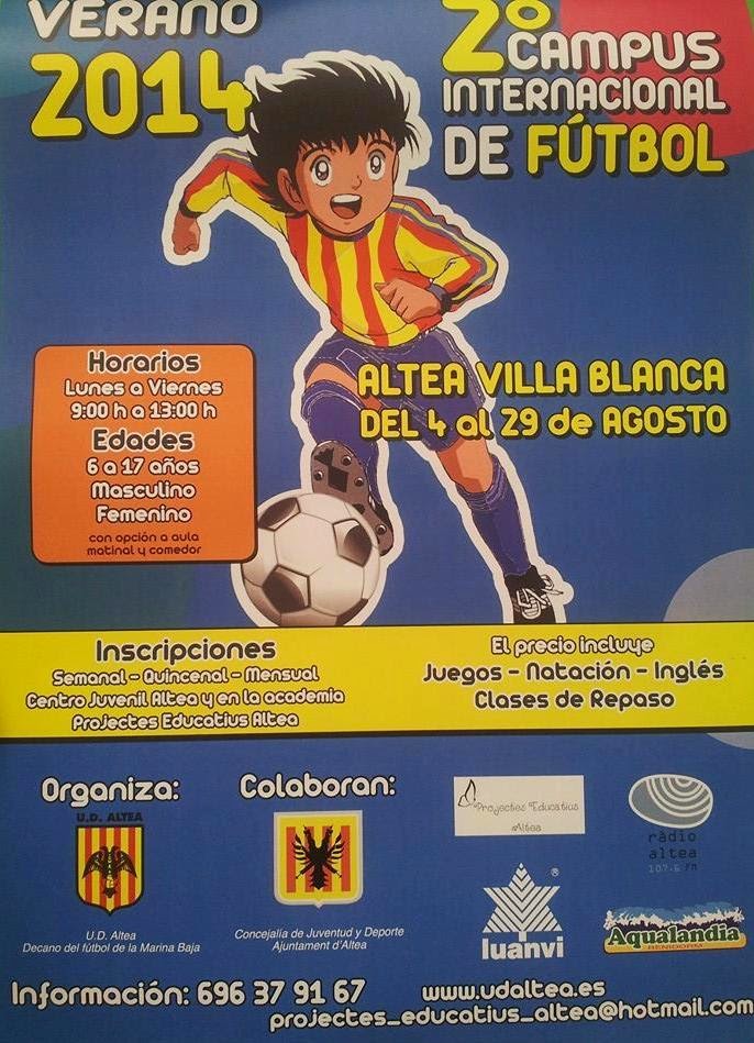 L'Expressió d'Altea: II Edició del Campus Internacional de Futbol d’Altea