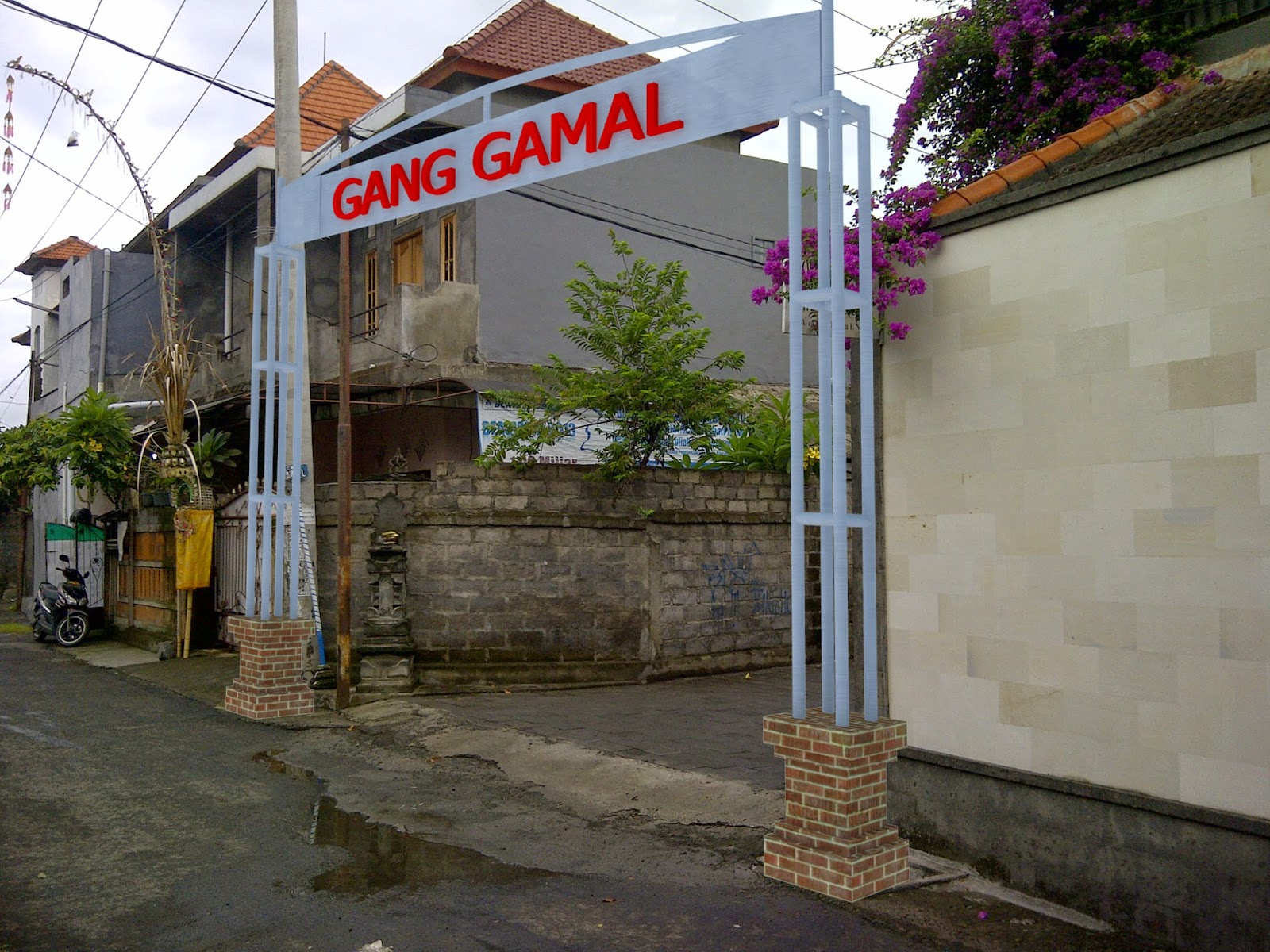 Gambar Gapura Dari Besi Model Gapura