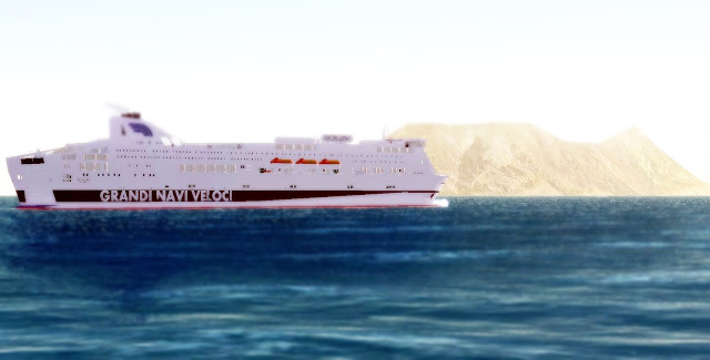 Italian ferry simulation: Gnv Excellent - Excelsior - Fantastic ...