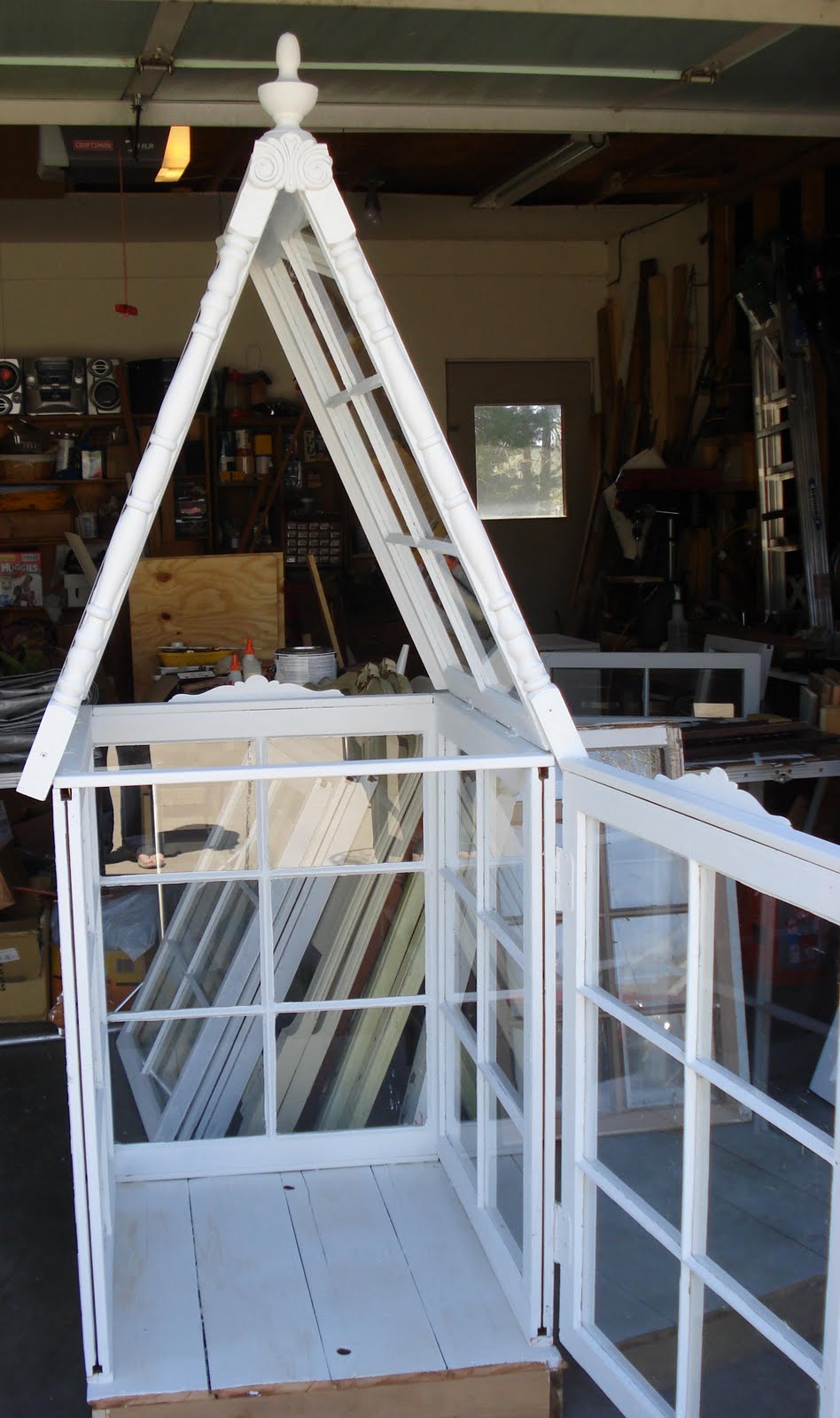 Jodys Re-Creations: Mini Greenhouse/ Glass House Art Piece