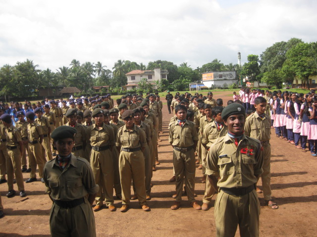 GOVT.HIGHER SECONDARY SCHOOL CHAYOTH: NCC