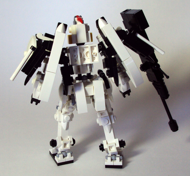 LEGO Microscale Wing Gundam Series builds