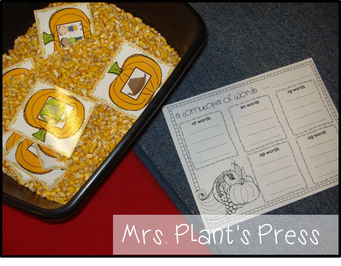 Gobbling Good Centers - Primary Press