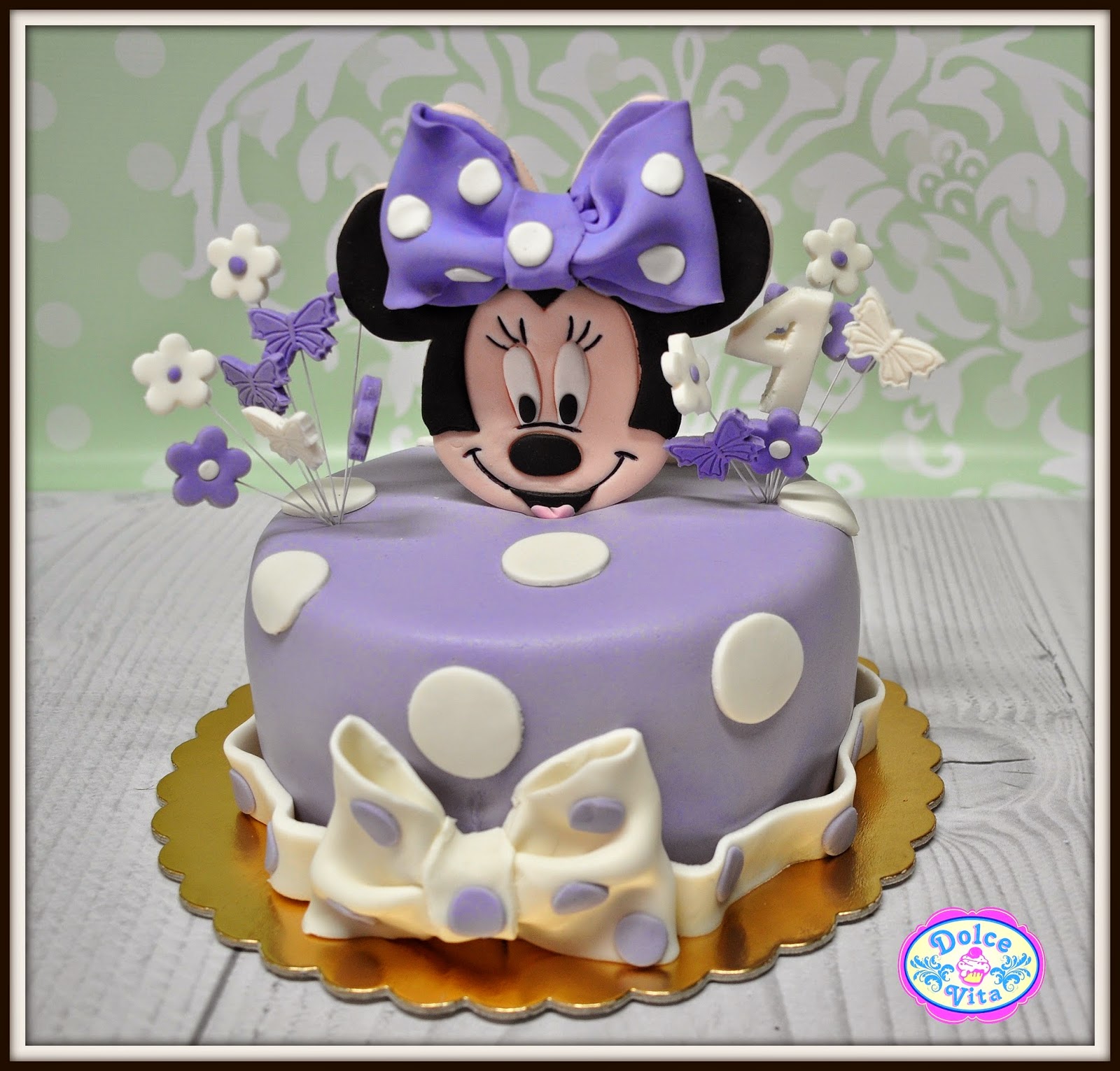 Dolce vita ... żeby życie było słodkie: Tort z Myszką Minnie