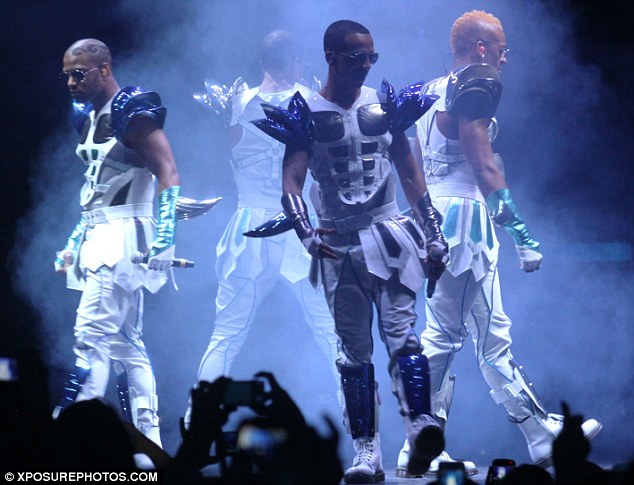 Frank Strachan Stylist: JLS TOUR 2012 OPENING.