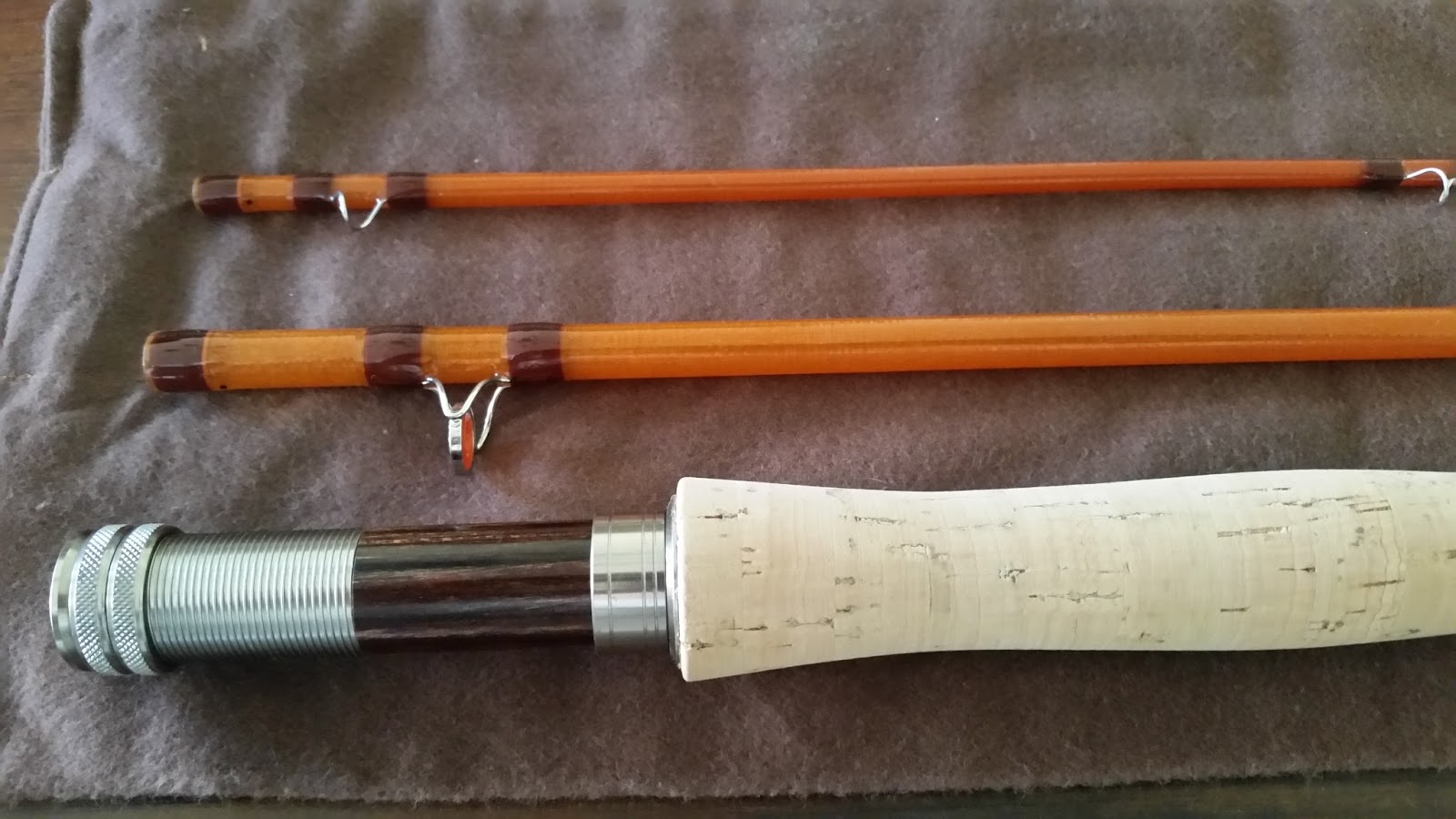 Ralph's Fly Box: Cane and Silk Fiberglass Fly Rod Review