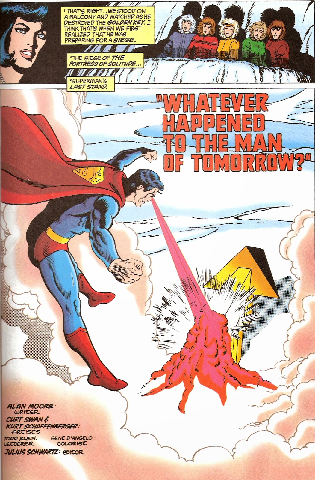 Bronze Age Babies: Whatever Happened to the Man of Tomorrow? Action ...