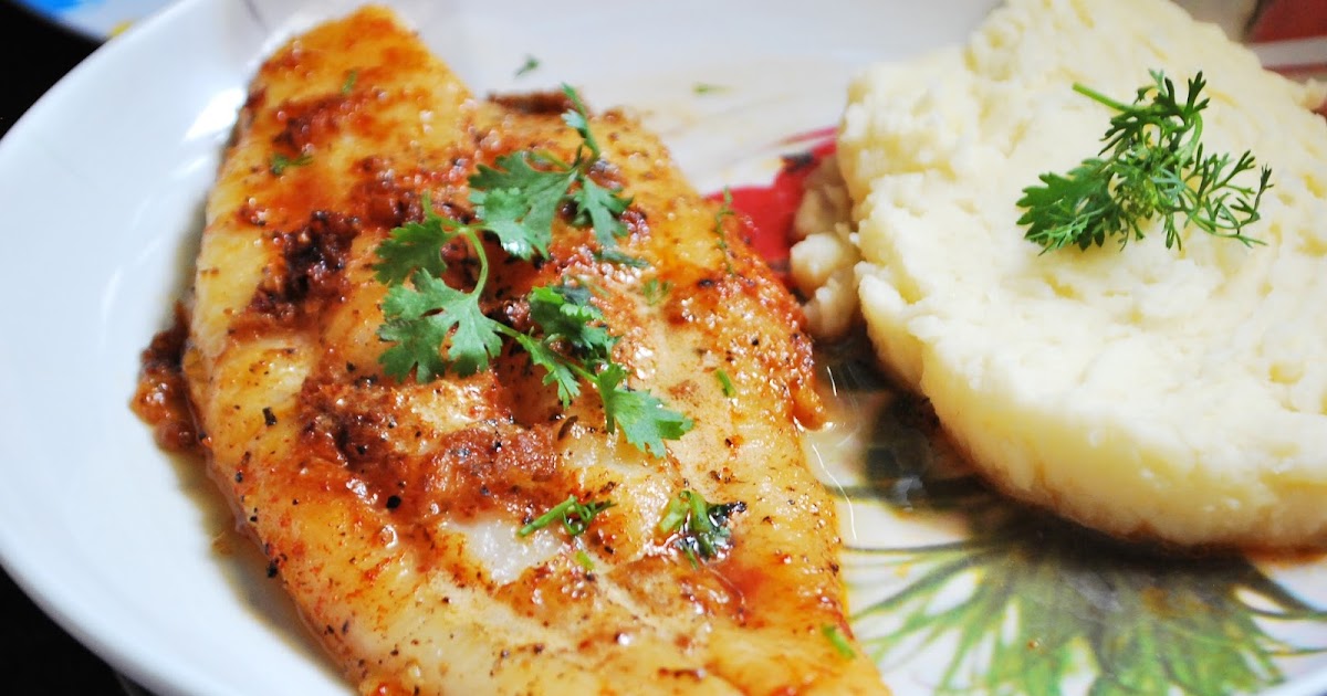 Pan Cuisine: Pan seared Basa Fish Fillet with creamy Potato mash!!!