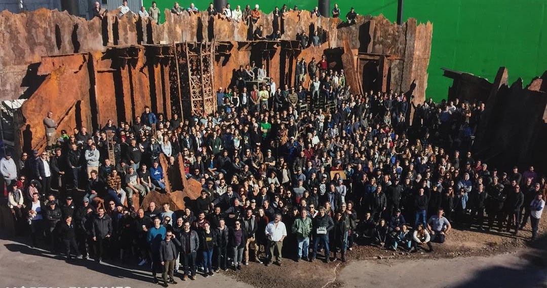 The Mortal Engines film crew | Mortal Engines: Books & Movie
