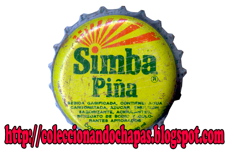 Colección de Chapas: Gaseosas Simba - Perú