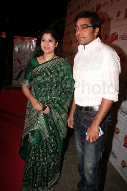 Actor Ashutosh Rana & Wife Actress / Director Renuka Shahane Family Pics