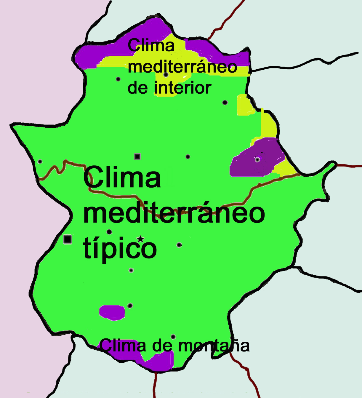 Extremadura: CLIMA