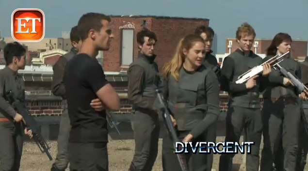 The Divergent Life: FIRST LOOK VIDEO: Entertainment Tonight on the Set ...