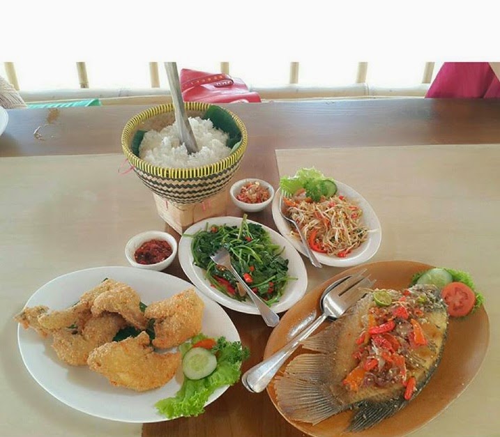 Delicious Grill Shrimp of "Mang Engking" Yogyakarta