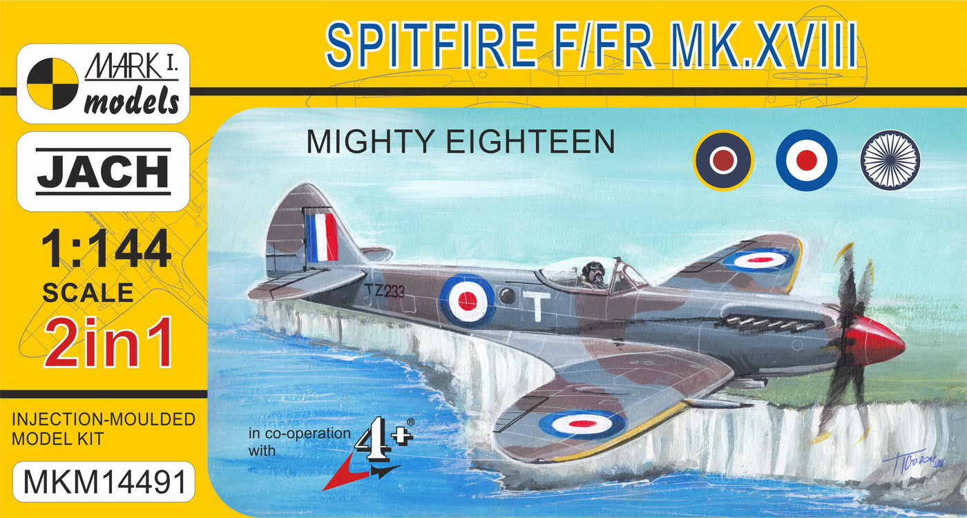 Kampfgruppe 1/144: 1/144 Supermarine Spitfire Mk.XVIII ‘Mighty Eighteen ...