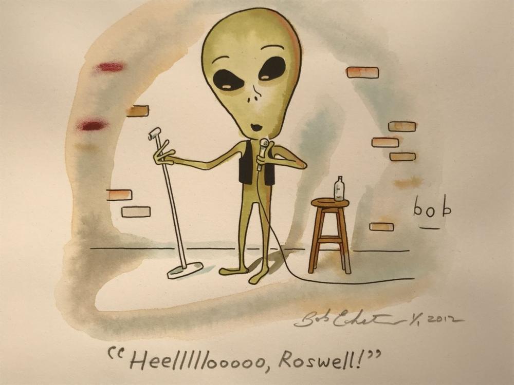Attempted Bloggery: Hello, Roswell: Four Space Cartoons by Bob Eckstein