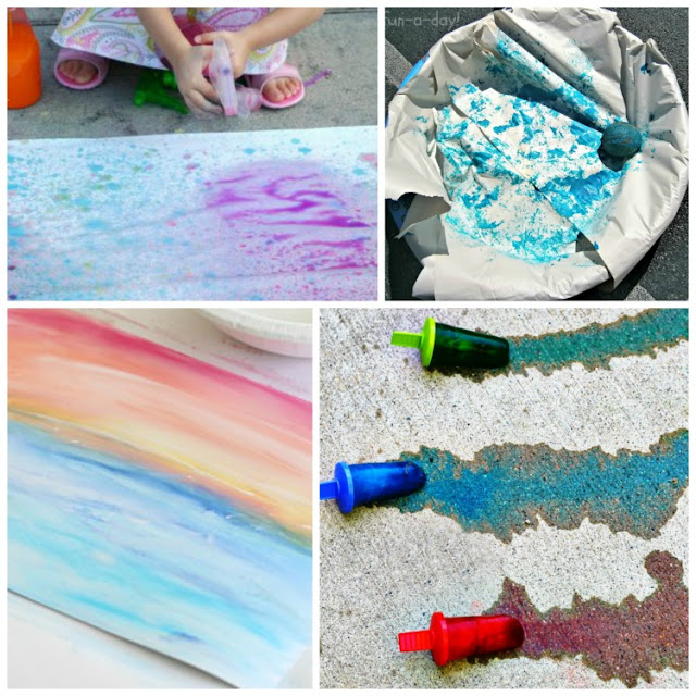 Summer Process Art | What Can We Do With Paper And Glue